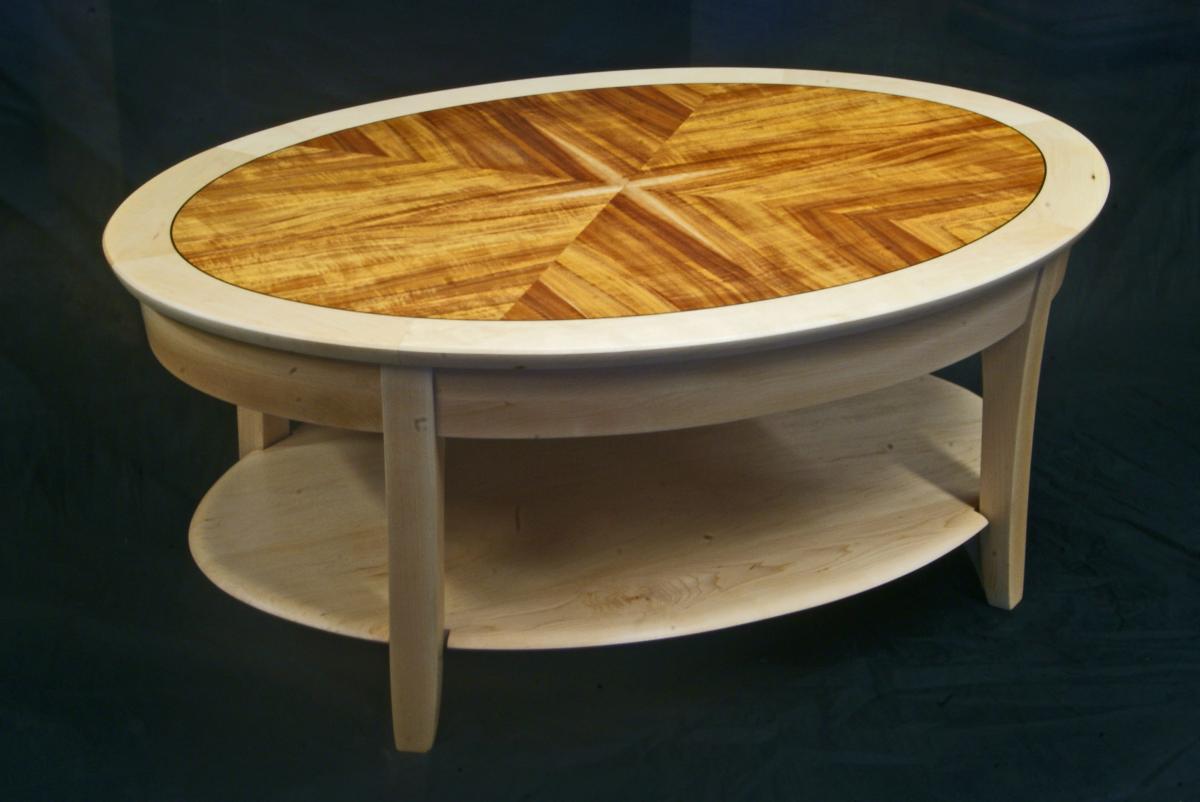 pinnacle coffee table | Northwest Woodworkers Gallery