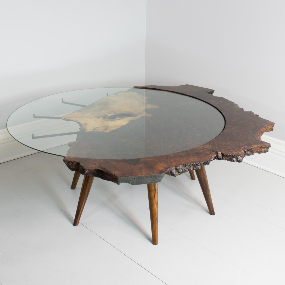Dished Coffee Table | Northwest Woodworkers Gallery