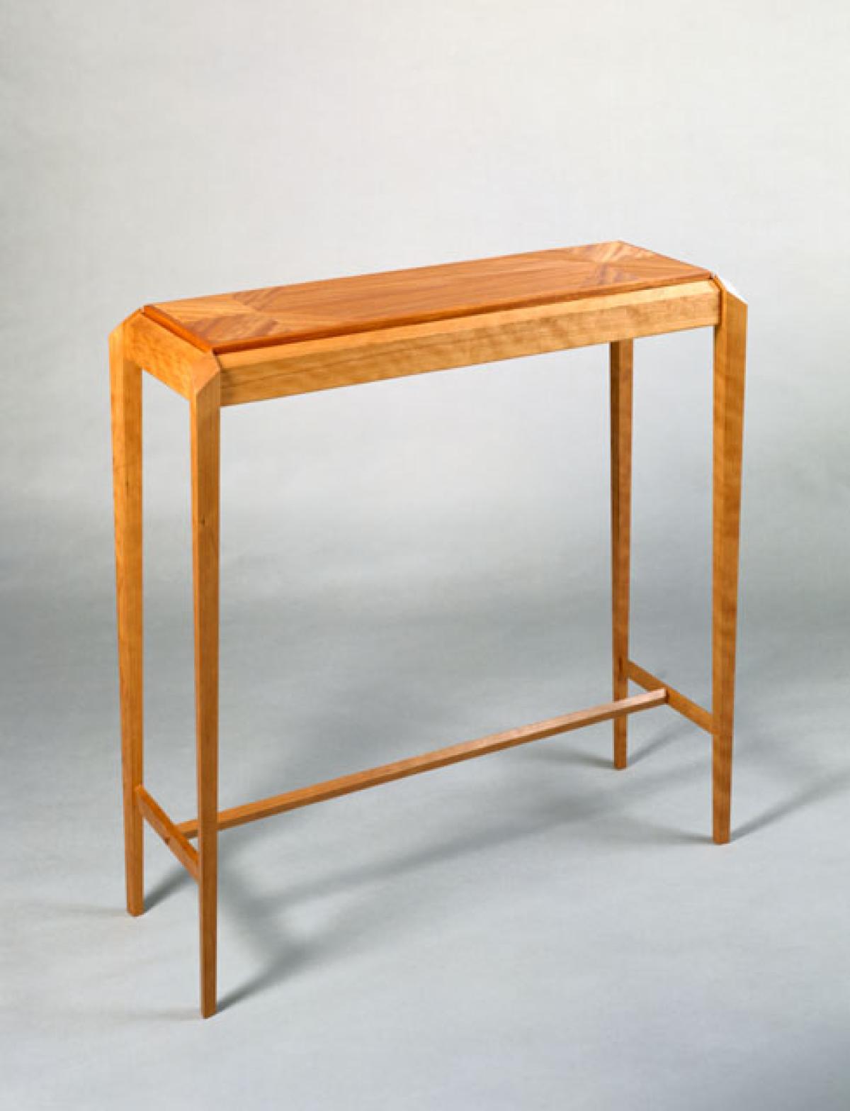 Diamond Series - Hall Table | Northwest Woodworkers Gallery